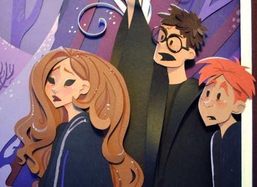Wonderful Harry Potter Paper Art - Neatorama